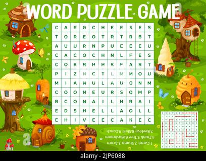 Guess the word. Shell. Logic puzzle game for kids to learn English ...
