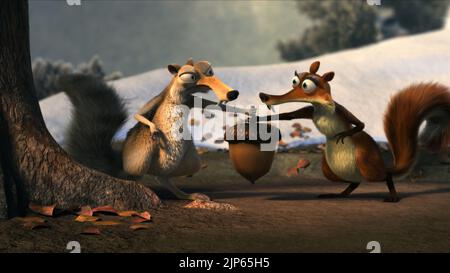 SCRAT, SCRATTE, ICE AGE: DAWN OF THE DINOSAURS, 2009 Stock Photo - Alamy