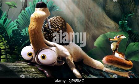 SCRATTE, SCRAT, ICE AGE: DAWN OF THE DINOSAURS, 2009 Stock Photo - Alamy