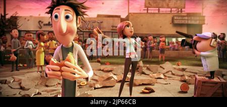 FLINT LOCKWOOD, SAM, CLOUDY WITH A CHANCE OF MEATBALLS, 2009 Stock ...