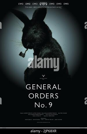 PIPE SMOKING BLACK RABBIT, GENERAL ORDERS NO. 9, 2009 Stock Photo - Alamy