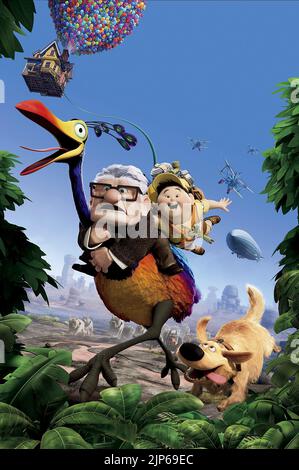 DUG, CARL FREDRICKSEN, RUSSELL, UP, 2009 Stock Photo - Alamy