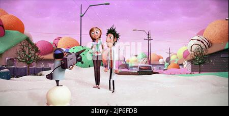FLINT LOCKWOOD, SAM, CLOUDY WITH A CHANCE OF MEATBALLS, 2009 Stock ...
