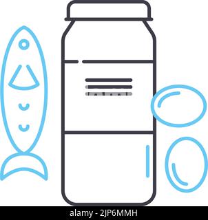 Fish oil logo vector illustration template Stock Vector Image & Art - Alamy