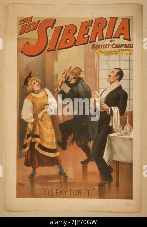 The new Siberia by Bartley Campbell Stock Photo - Alamy