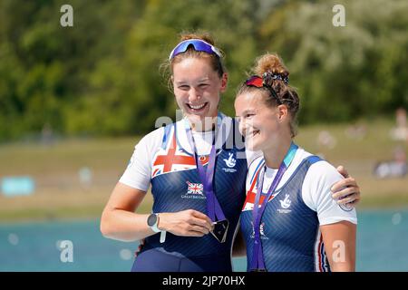 Emily Ford and Esme Booth (GBR) ceremony womens pair final during ...