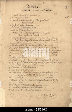 The North American atlas, selected from the most authentic maps, charts ...