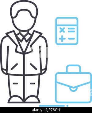 drawing of outline businessman vector Stock Vector Image & Art - Alamy