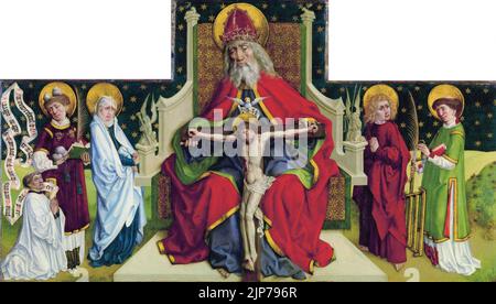 The 'Trinity with the Virgin' by the Peter Hemmel von Andlau Workshop ...
