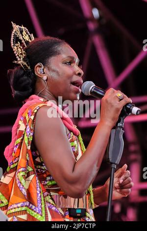 British-Nigerian singer and lyricist and lead vocalist Eno Williams ...