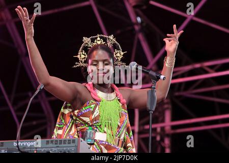 British-Nigerian singer and lyricist and lead vocalist Eno Williams ...