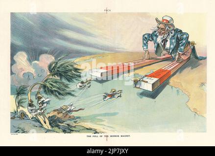 The pull of the Monroe magnet Stock Photo - Alamy