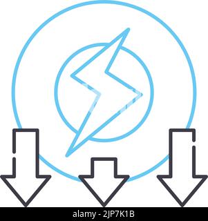 Energy consumption concept icon Stock Vector Image & Art - Alamy