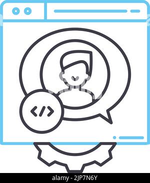 Phone request icon outline vector. Online form. Password screen Stock ...