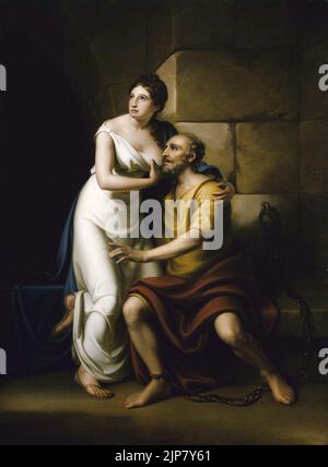 The roman daughter rembrandt peale Stock Photo - Alamy