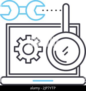 computer coding chart magnifying glass chart search engine optimization ...