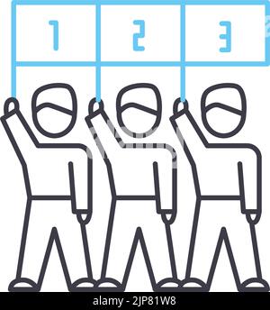 customer segmentation vector icon isolated on transparent background ...