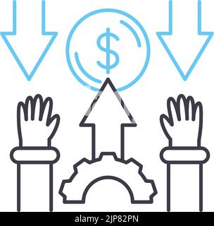 Business loans concept icon Stock Vector Image & Art - Alamy