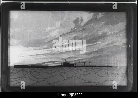 The Sinking of the Lusitania, 1918 film, image 10 Stock Photo - Alamy