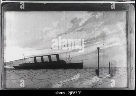 The Sinking of the Lusitania, 1918 film, image 10 Stock Photo - Alamy