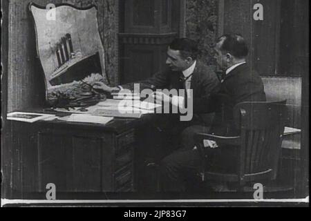 The Sinking of the Lusitania, 1918 film, image 10 Stock Photo - Alamy