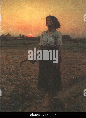 The Song of the Lark 1884 by Jules Breton Stock Photo - Alamy