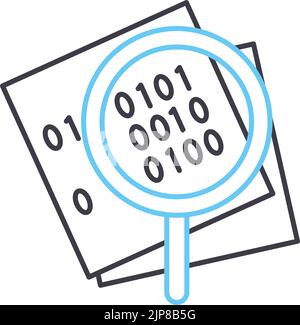 Set of cloud storage with a digital binary data of various shapes ...