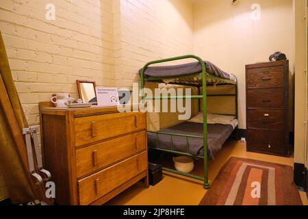 Typical work, sleeping quarters, with bunk beds. P.M.'s Detectives ...
