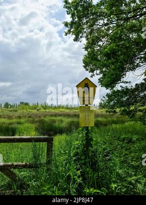 Nature park Reserve Sign Owl Nature Park Stock Photo - Alamy