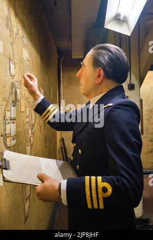 WW2 Plotting map Stock Photo - Alamy