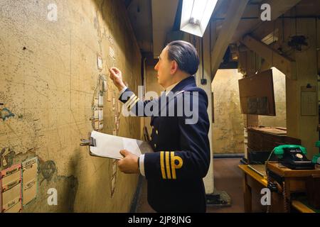 WW2 Plotting map Stock Photo - Alamy