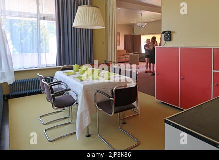 Rotterdam, Netherlands. Interior view of Huis Sonneveld, the 1930s ...