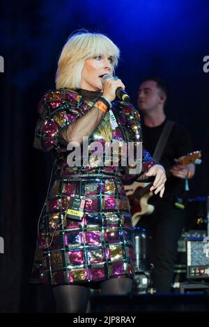 Toyah Willcox performing at Fairport's Cropredy Convention. Banbury, UK ...