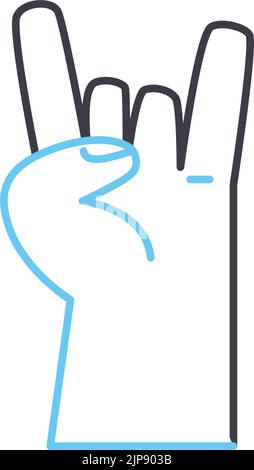 Rock Simple vector icon. Illustration symbol design template for web ...