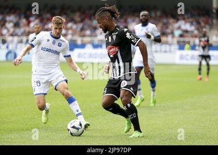 Paul JOLY of Auxerre during the French championship Ligue 1 football ...