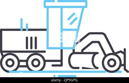 motor grader illustration Stock Vector Image & Art - Alamy