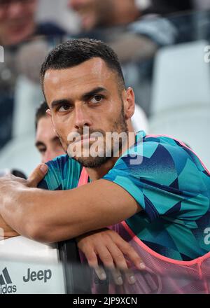 Filip Kostic of Juventus Fc looks on during the Coppa Italia round of ...