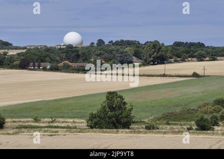 Trimingham Golf Ball, RAF Trimingham radar station, Norfolk, England ...