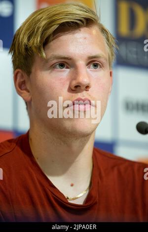 Gent's Jens Petter Hauge pictured in action during the match between ...