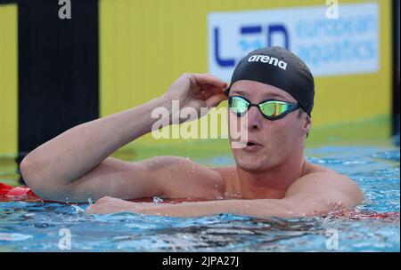 ROME, ITALY - AUGUST 16: Thom de Boer of The Netherlands during the men ...