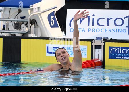 Rome, Italy, 16th August 2022. Caroline Kupka of Norway competes in the ...