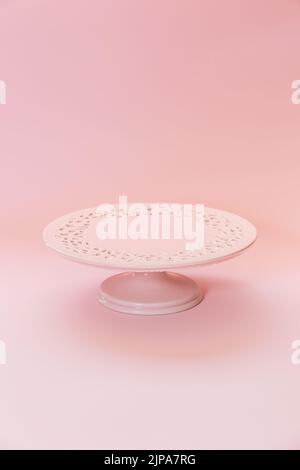 A selective focus shot of a ceramic tableware with homemade food on a ...