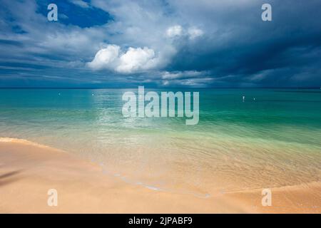 Beach of Holetown, St. Thomas Perish, Barbados ,Caribbean Stock Photo ...