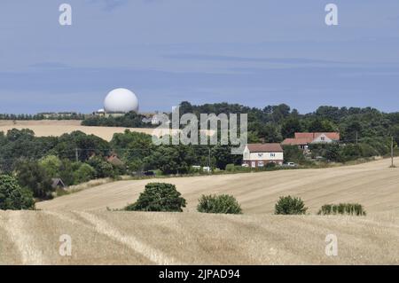 Trimingham Golf Ball, RAF Trimingham radar station, Norfolk, England ...