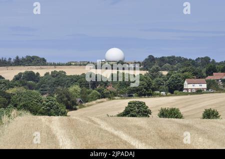 Trimingham Golf Ball, RAF Trimingham radar station, Norfolk, England ...