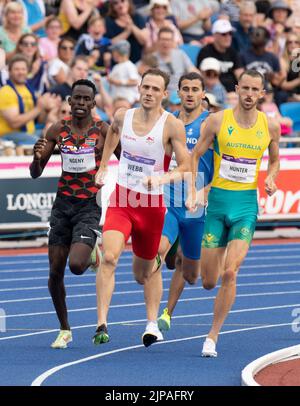 Charlie Hunter of Australia and Jamie Webb of England competing in the ...