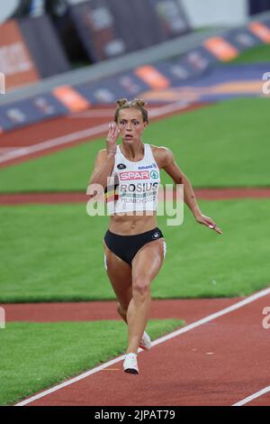 Belgian Rani Rosius pictured in action during the Belgian Indoor ...