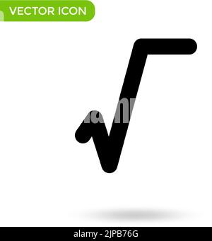 math formula icon. minimal and creative icon isolated on white ...