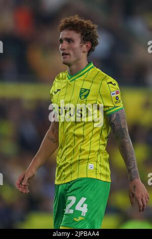 Josh Sargent of Norwich City during the Sky Bet Championship match ...