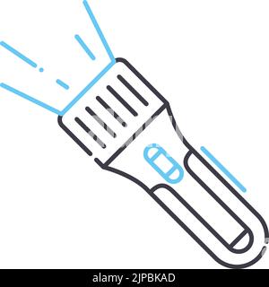 A digital simple illustration of a light bulb on a brown background ...